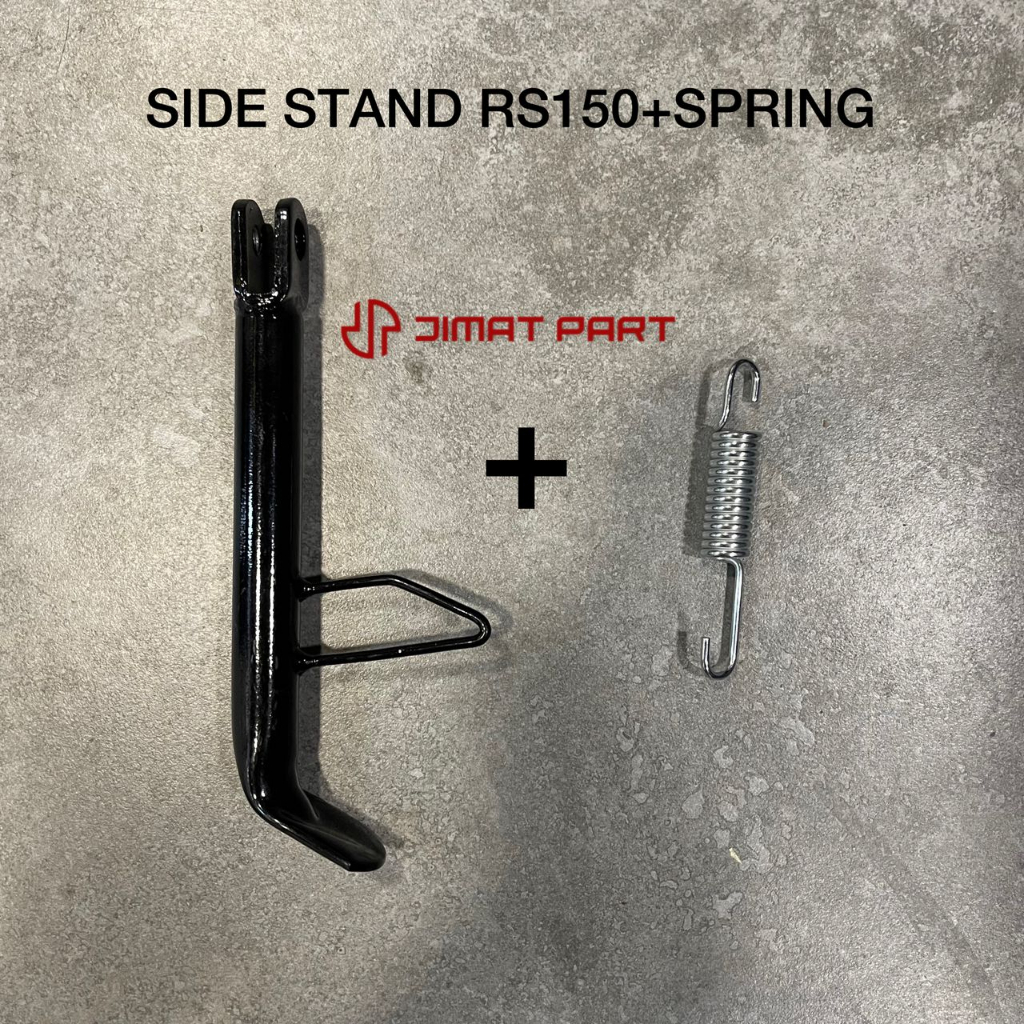 (SET) HONDA RS150R RS150 SIDE STAND + SIDE STAND SPRING TONGKAT KAKI ...