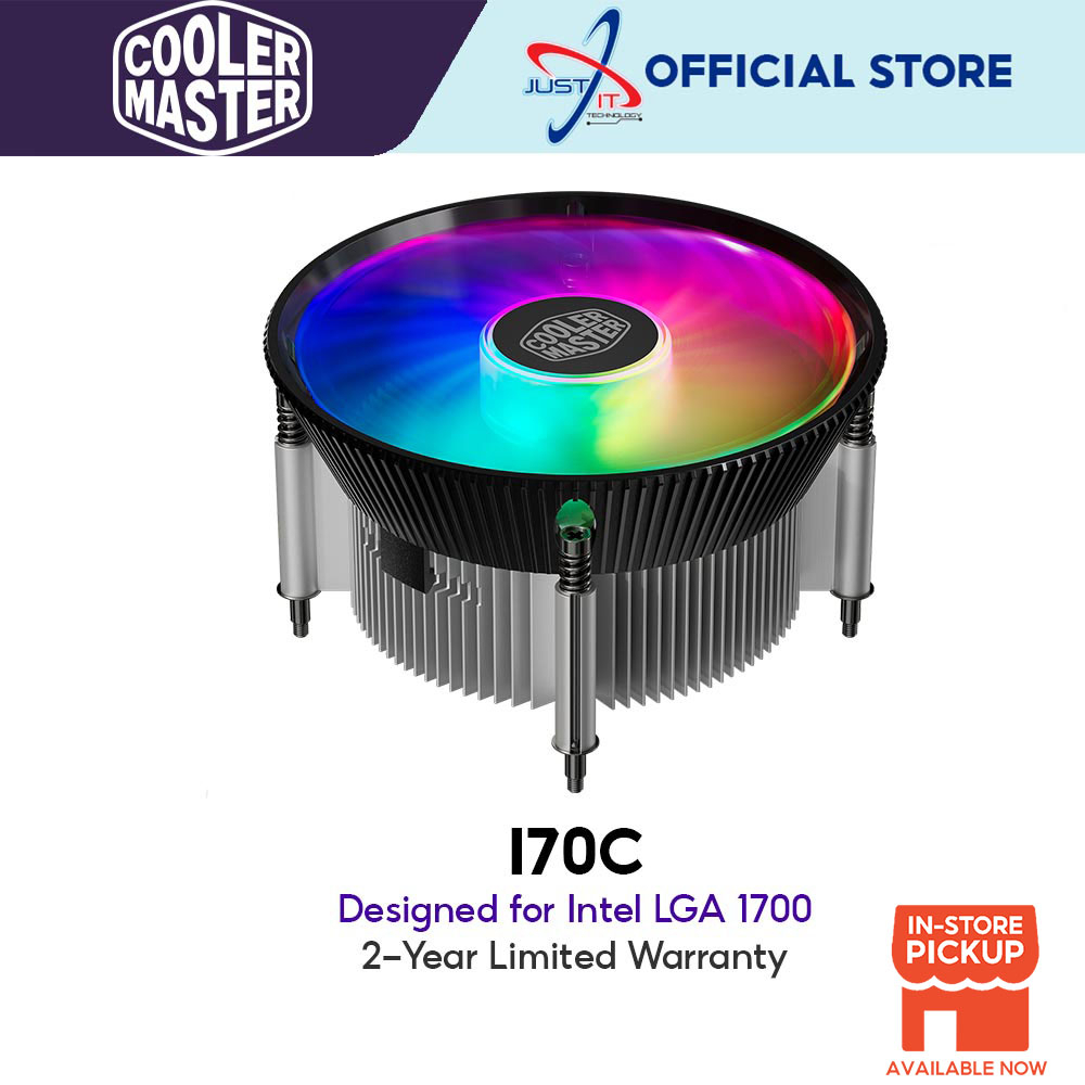 Cooler Master I70C Blue LED / I70C ARGB CPU Cooler | Shopee Malaysia