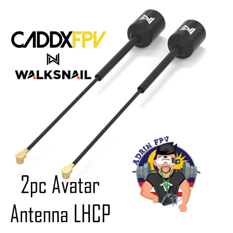 2pc Walksnail Avatar VTX Antenna U.fl LHCP Ufl HD for FPV | Shopee Malaysia