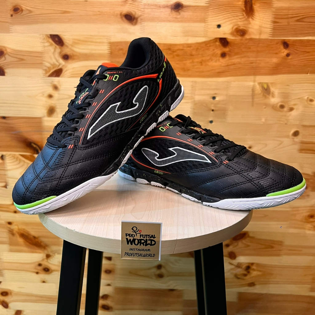 JOMA LIGA 5 2201 BLACK KASUT FUTSAL SHOES (100% ORIGINAL, LOCAL SELLER ...