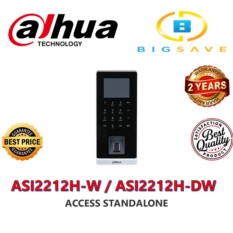 DAHUA ASI2212H-W / ASI2212H-DW ACCESS STANDALONE | Shopee Malaysia