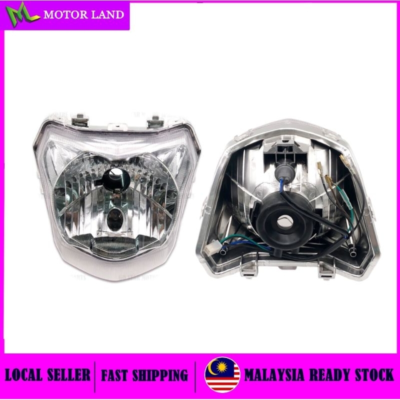 YAMAHA FZ150I FZ150 NEW V3 HEAD LAMP UNIT HEAD LAMP LIGHT ASSY LAMPU ...