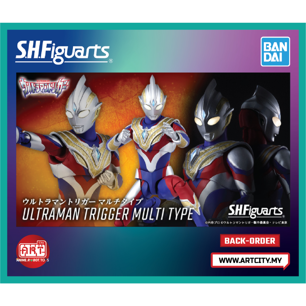 Bandai S.H.Figuarts - SHF Ultraman Trigger Multi Type - New Generation ...