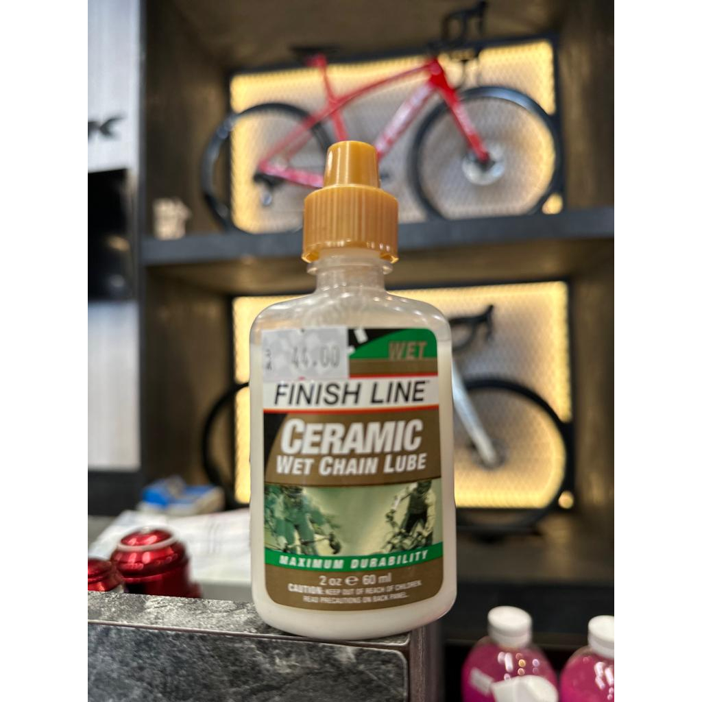 Finish Line Ceramic Wet Lube | Chain lube | Shopee Malaysia