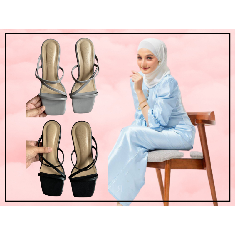 Women High Heels Shoes Small cutting Kasut Raya Wanita bertumit tinggi ...