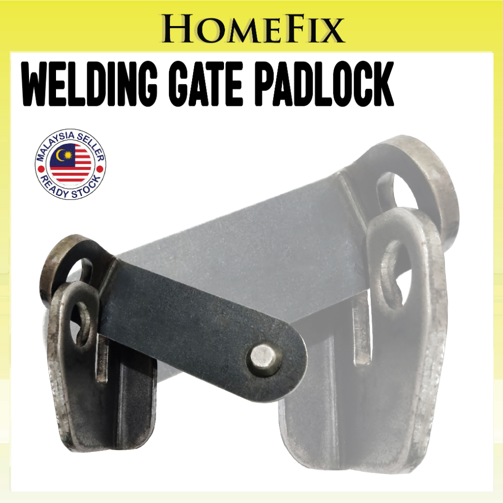 welding gate padlock bracket / door lock / gate lock / welding lock ...