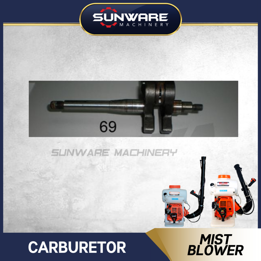 DIAMOND SR430 OGAWA SS650 Mist Blower - Crankshaft | Shopee Malaysia