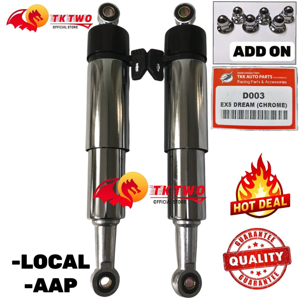 (D003) Ex5 dream / Ex5 HP Absorber with Nut absorber monoshock BELAKANG ...
