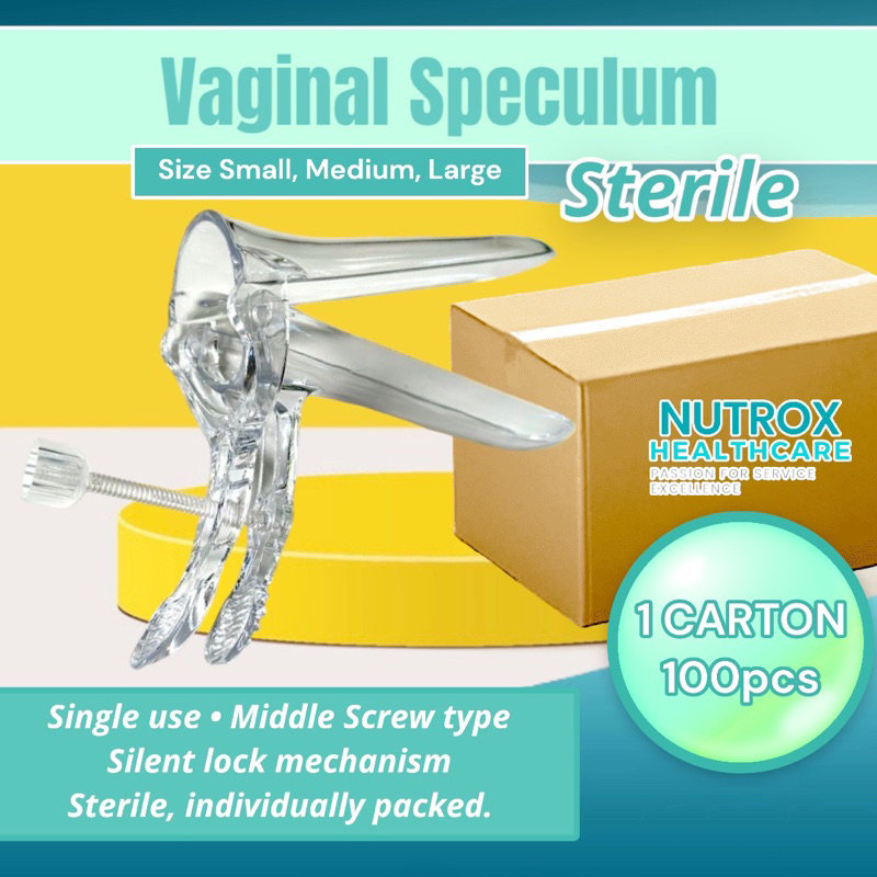 Single Use Vaginal Speculum Pre-sterilized and individually packed ...