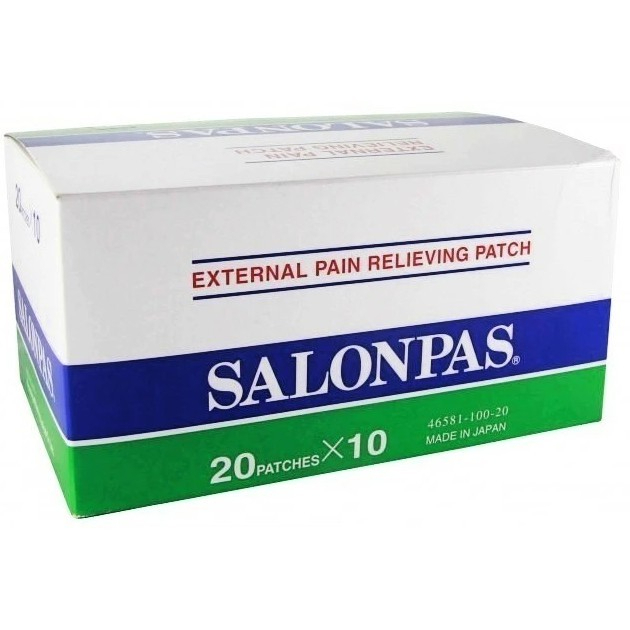 Salonpas Pain Relieving Patch (40s x 5)/ (20s x 10) | Shopee Malaysia