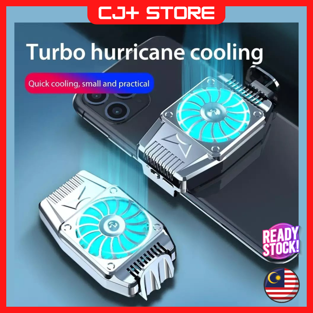 Wireless Mobile Phone Cooler Fan Radiator Universal Portable Fast ...