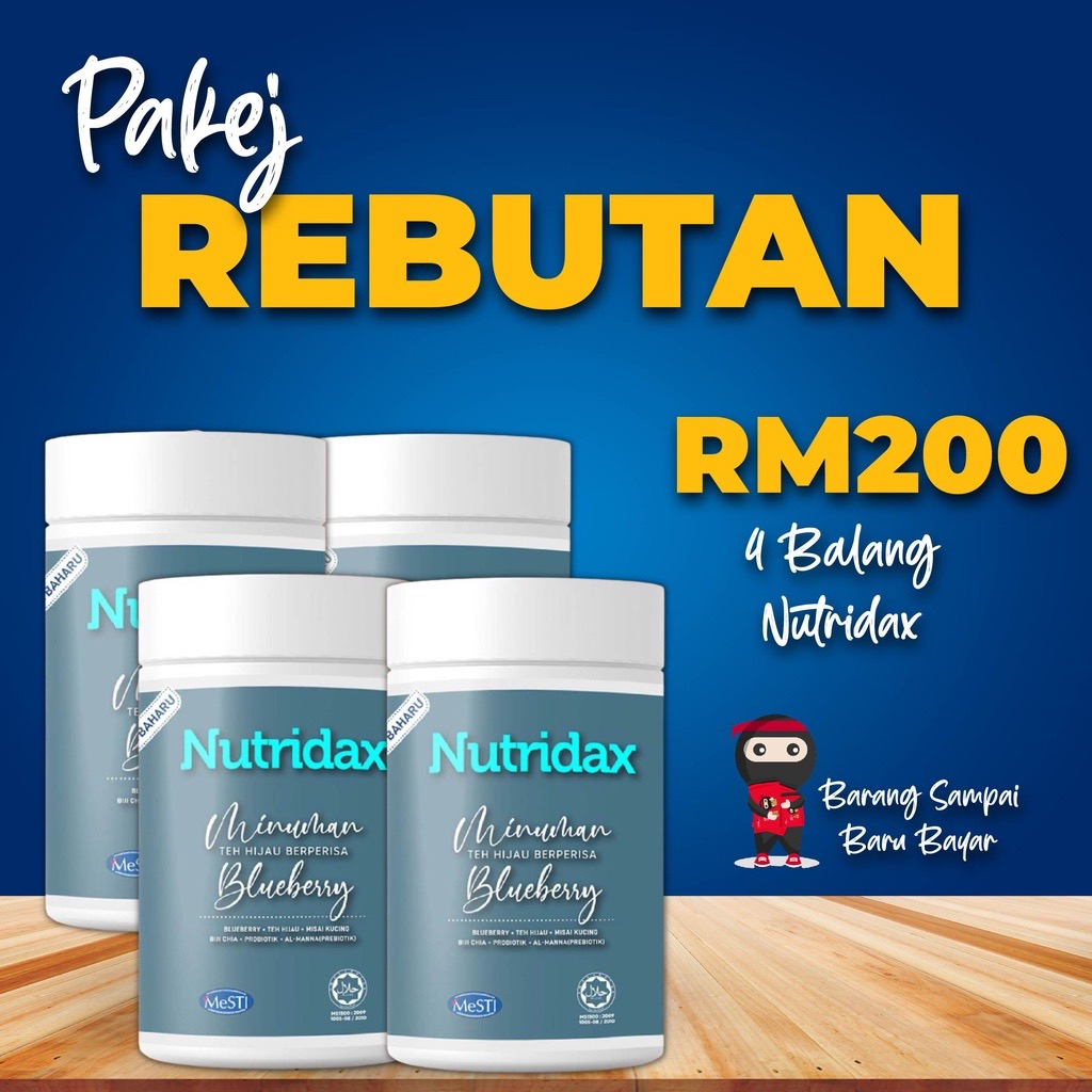 [ORIGINAL HQ] Nutridax Bantu Kawal Paras Gula, Kencing Manis ...
