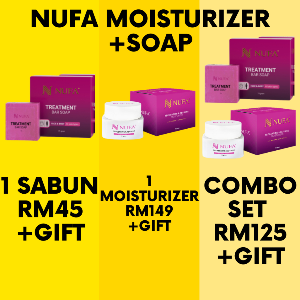 (FREE GIFT HQ + FAST SHIPPING)NUFA KRIM JERAGAT MOISTURIZER ORIGINAL ...