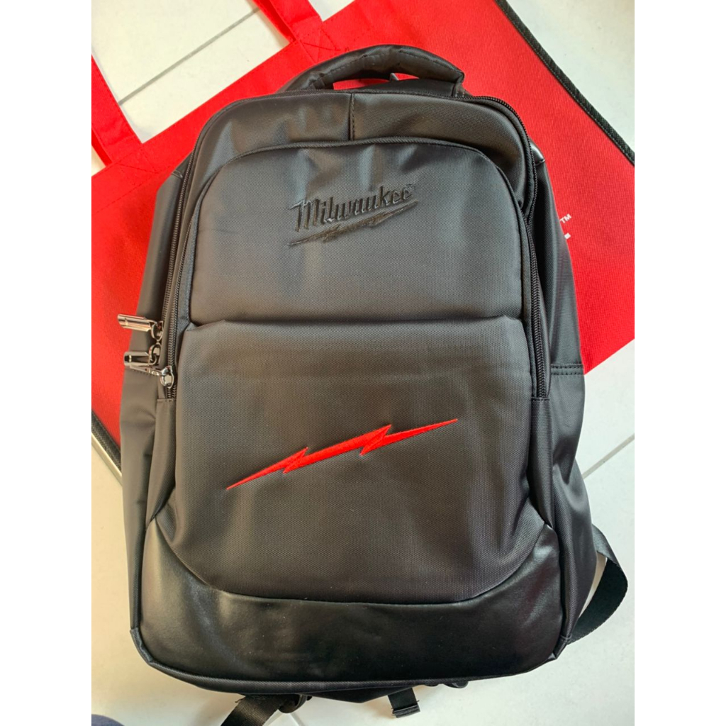 Milwaukee bag pack (all black) | Shopee Malaysia