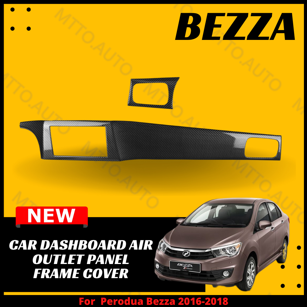 MTTO Perodua Bezza 2016-2018 Interior Car Dashboard Air Outlet Panel ...