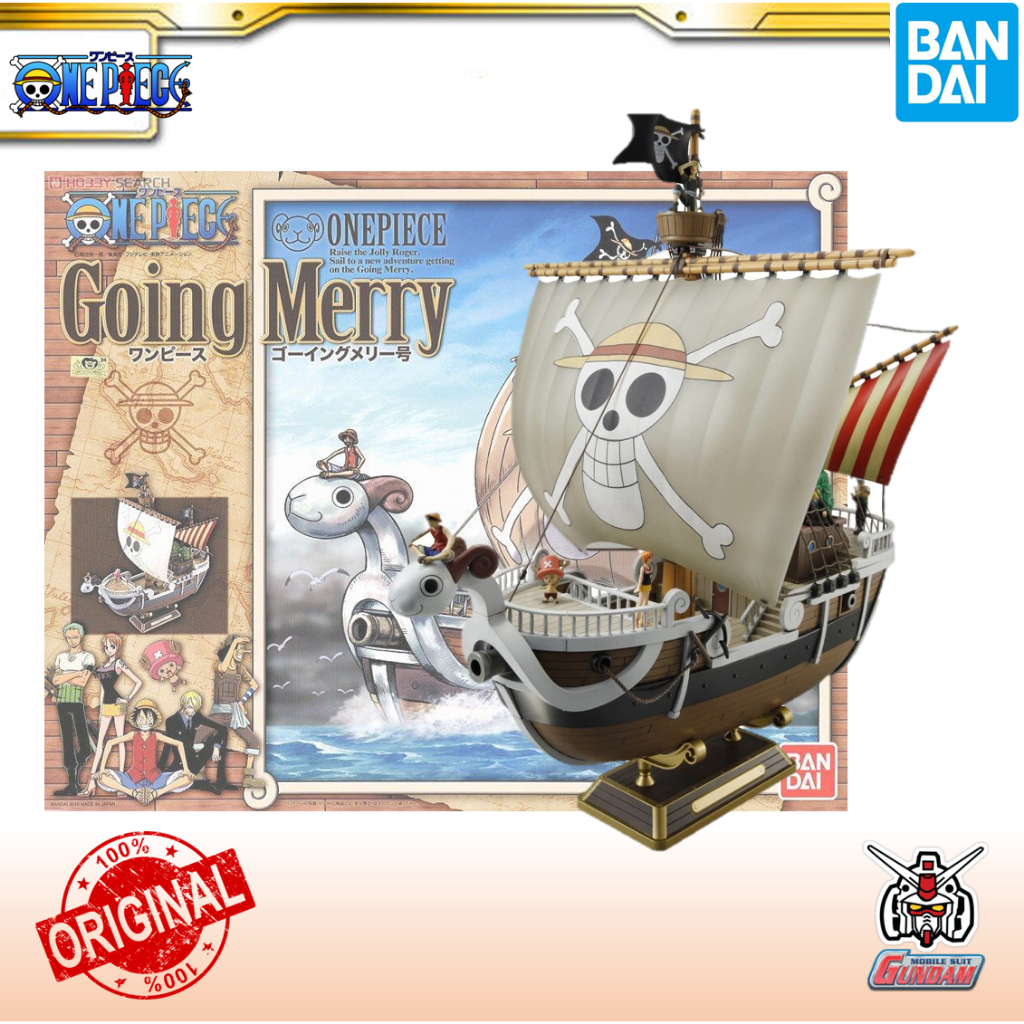 Bandai One Piece Grand Ship Collection - Going Merry Model Kit | Shopee ...
