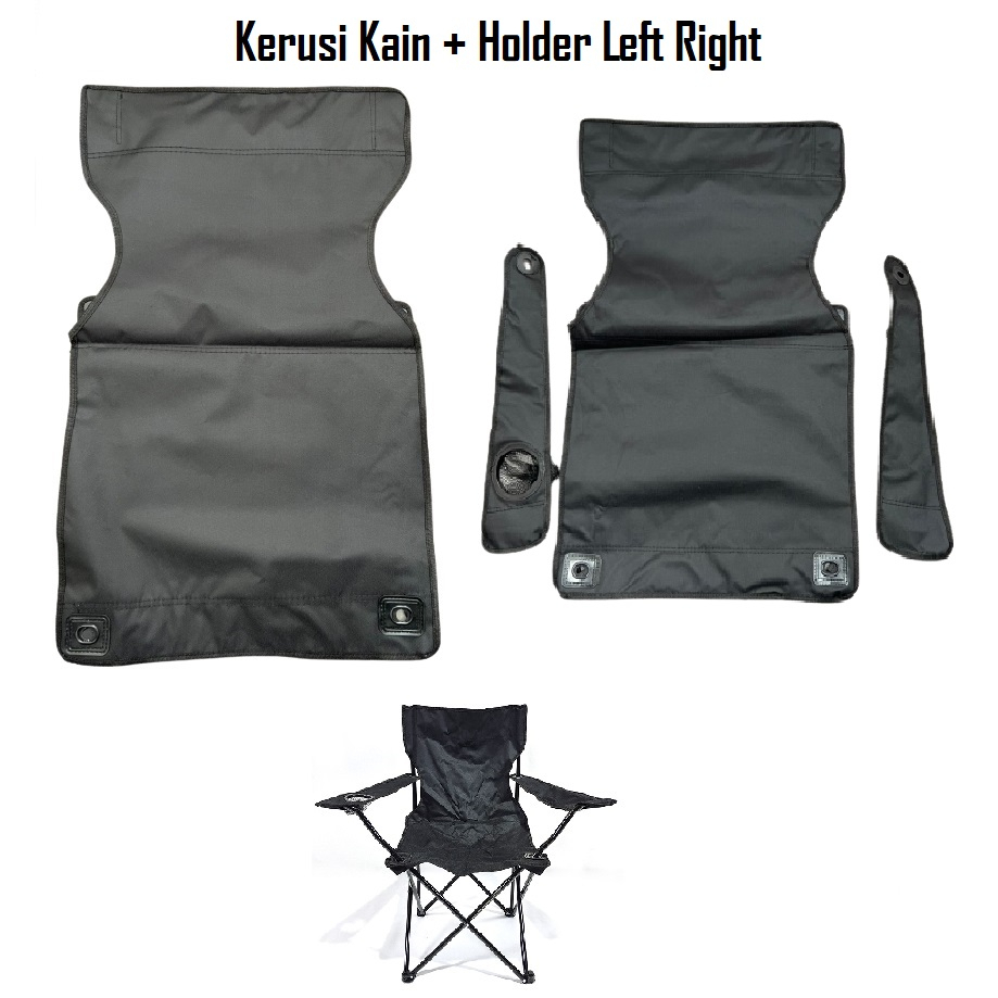 Kerusi Folding Kain Saja Folding Chair Fishing Chair Rilek Chair Viral ...