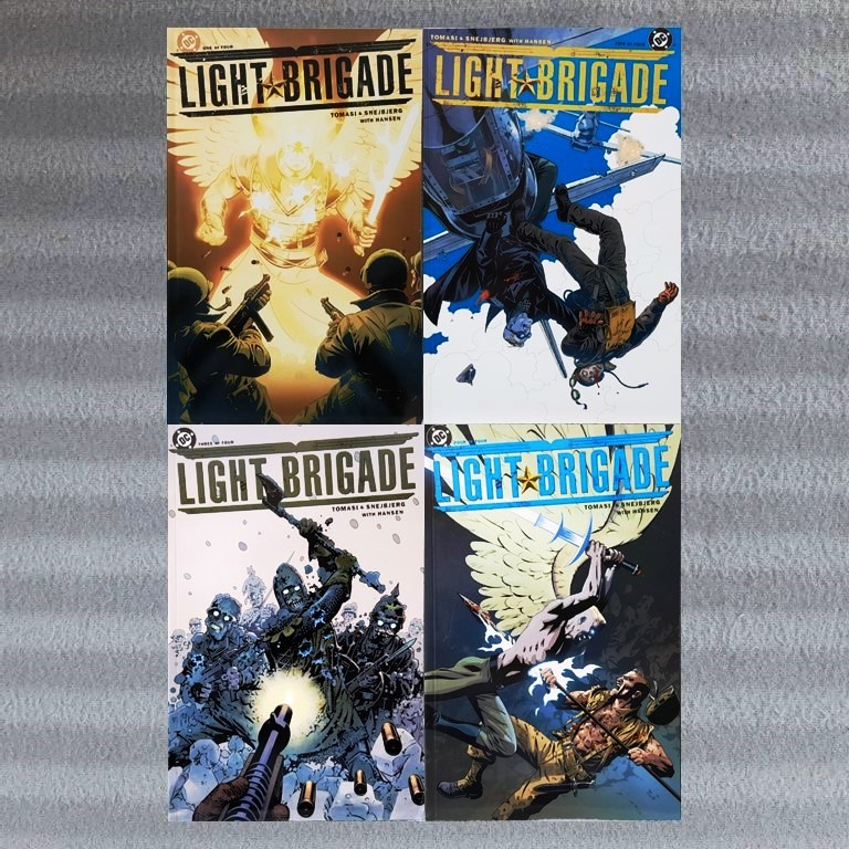 Light Brigade 4/4 (Complete Set) DC Comics (MATURE READERS) Peter ...