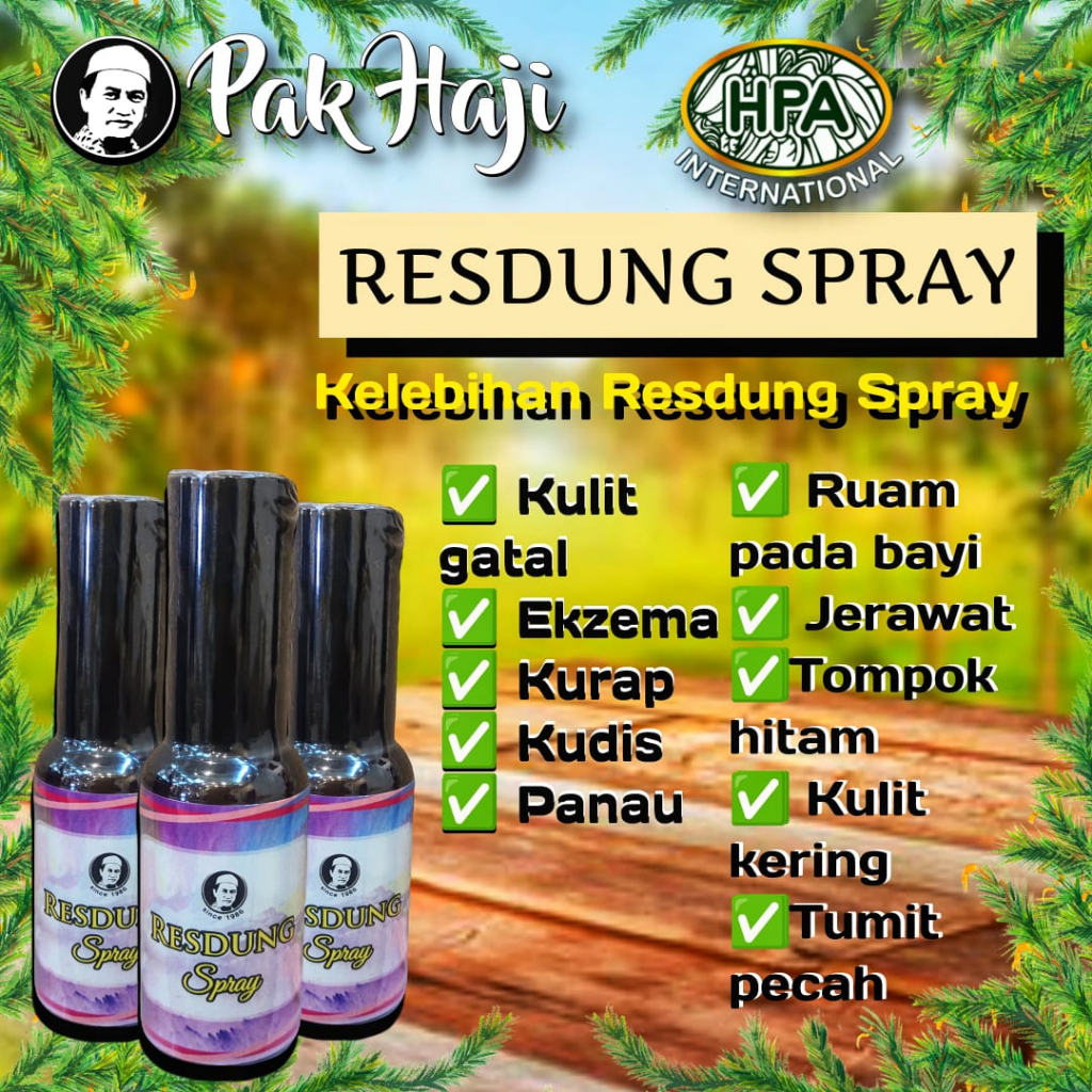 RESDUNG SPRAY (30 ml) - Untuk Masalah Resdung | Shopee Malaysia