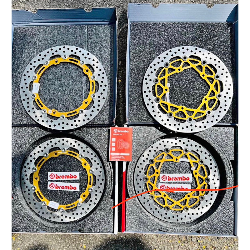 100% Original Brembo Floating Disc Yamaha R1 / BMW S1000R Set Made In ...