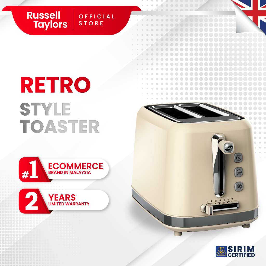 Russell Taylors Retro Toaster RT-10 | Shopee Malaysia