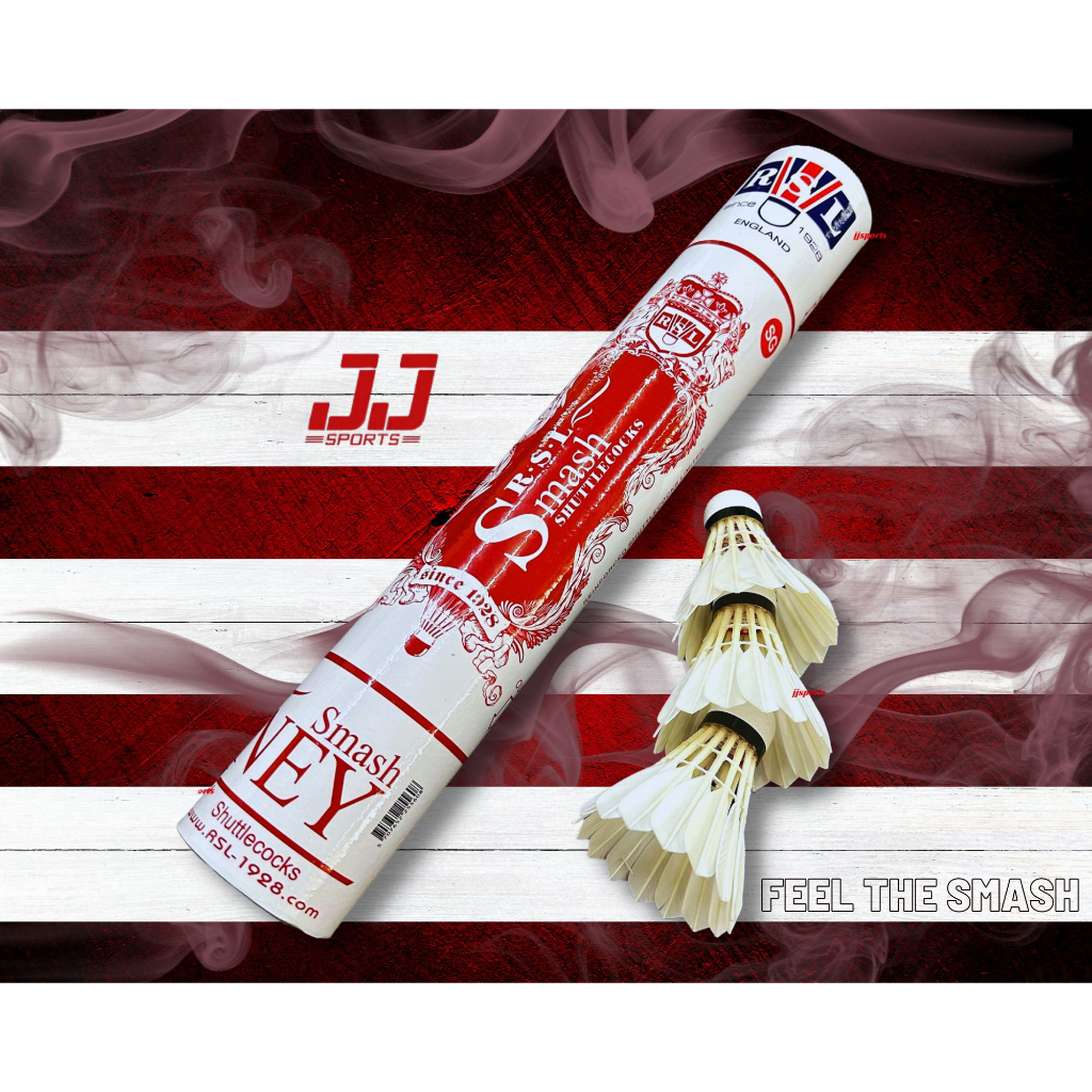 RSL Smash Shuttlecock (100% ORIGINAL) (Free Overgrip) | Shopee Malaysia