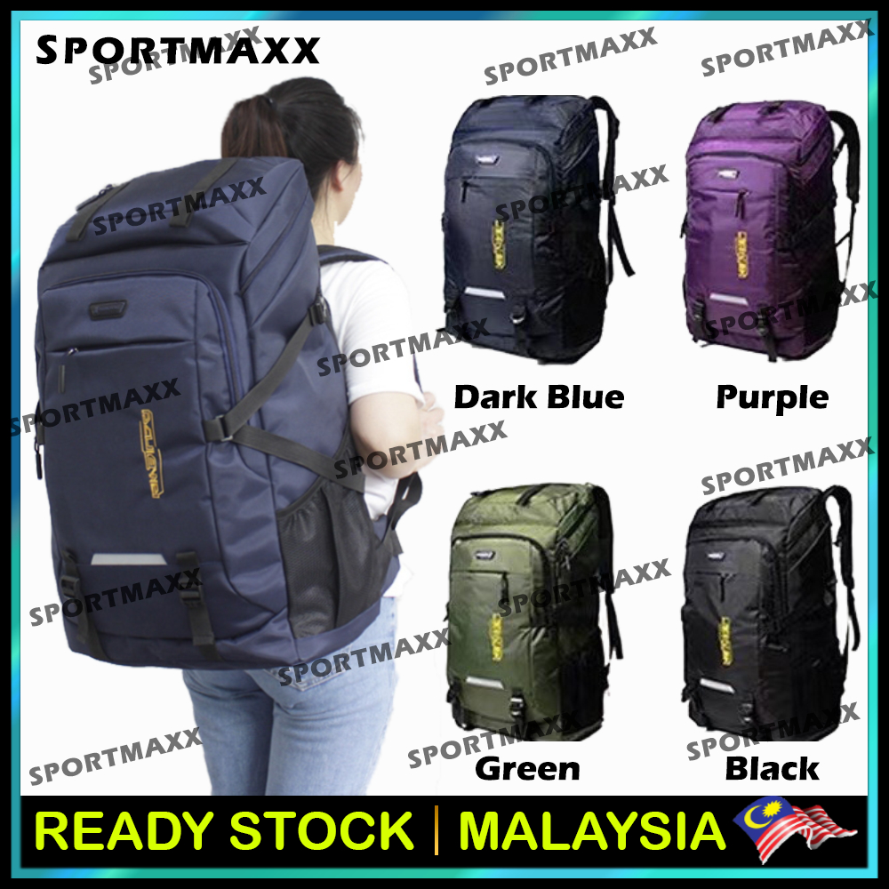 80L Large capacity Men Women Sport Travel Bag Trendy Backpacks Outdoor ...