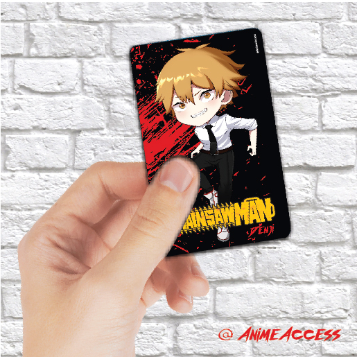 Denji Chainsaw Man Stickers Fanart Chibi Anime Touch N Go Card Sticker Tng Nfc Shopee Malaysia
