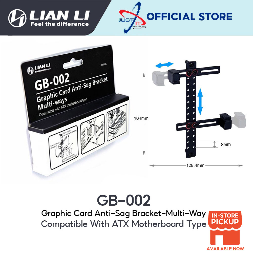 LIAN LI GB-002 / GB-001 Graphics Card Anti-Sag Bracket | Shopee Malaysia