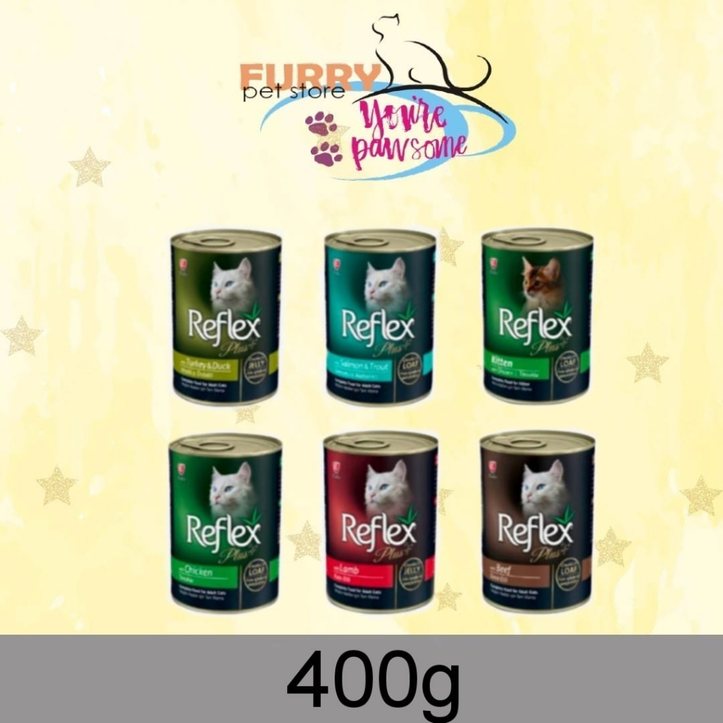 Reflex Plus Cat Food Canned - 400g | Shopee Malaysia