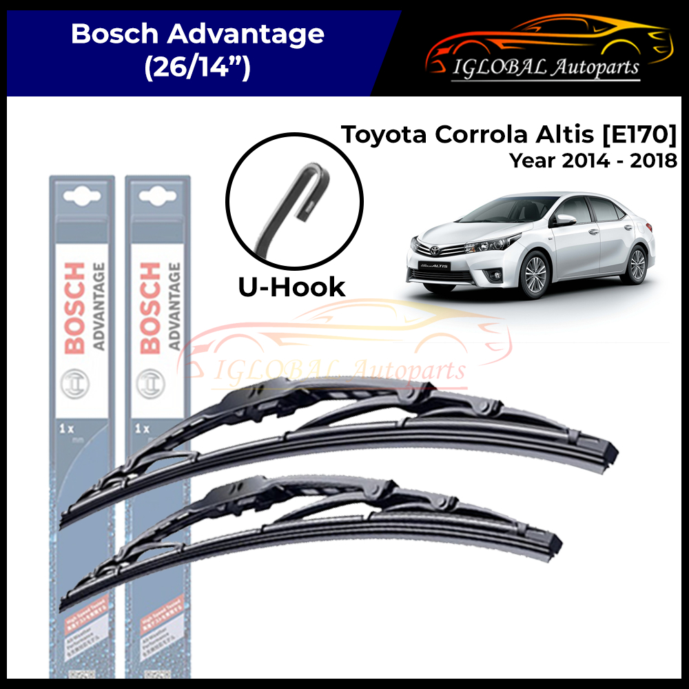 Toyota Corrola Altis [E170] Year 2014-2018 Bosch Advantage Windshield ...