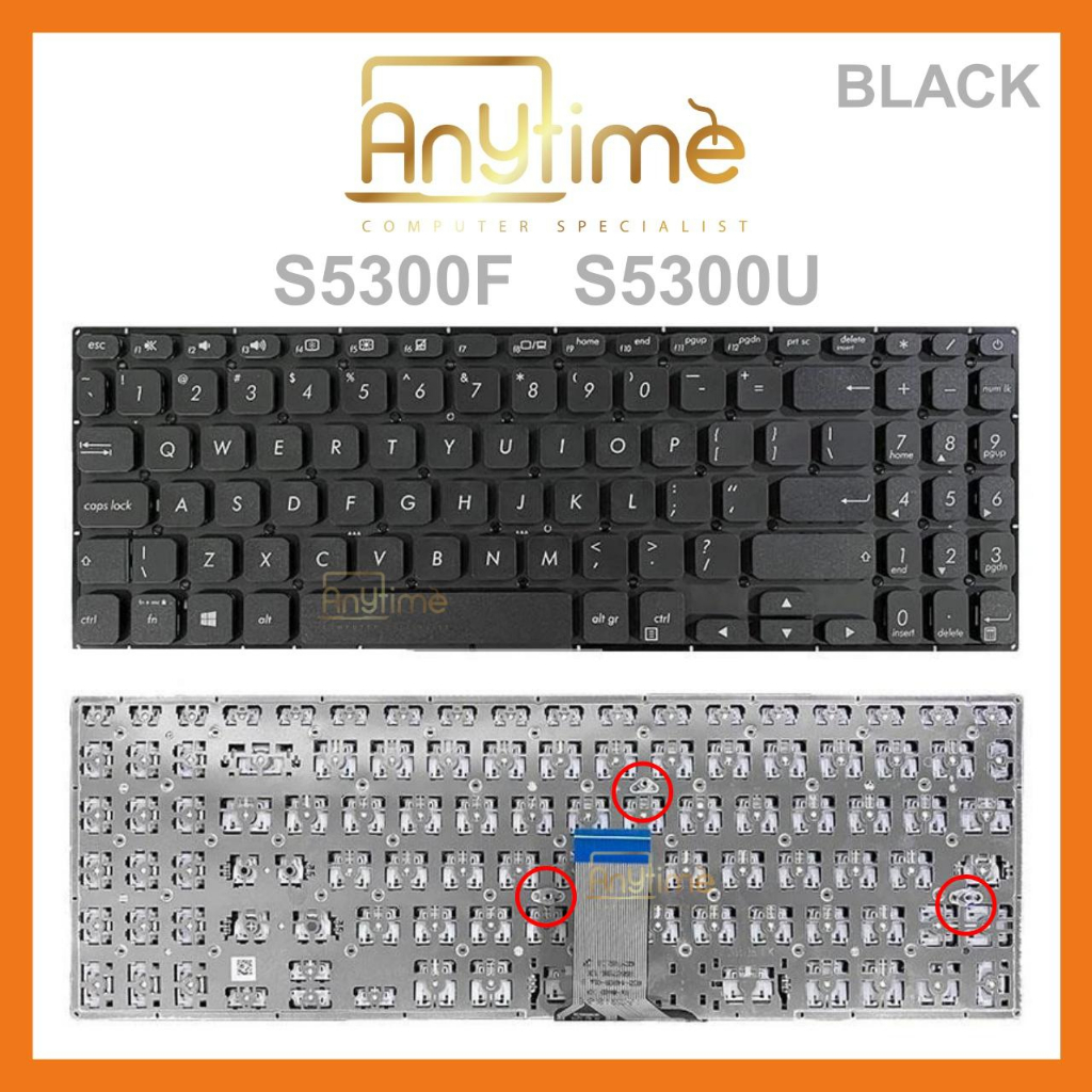 ASUS Vivobook S15 S530UA S5300F/FN/UN X530/M K530/FA Y5100UB KEYBOARDS ...