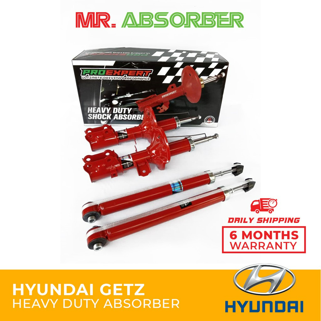 HYUNDAI GETZ ABSORBER HEAVY DUTY PROEXPERT | Shopee Malaysia