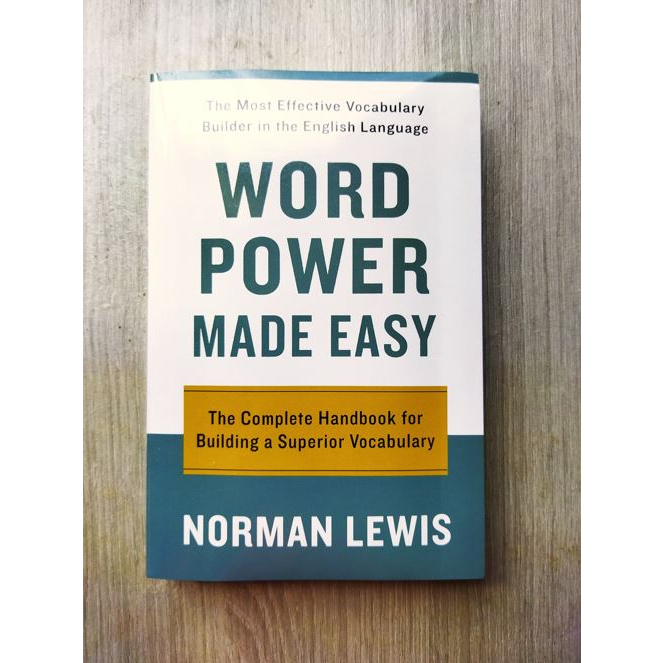 Word Power Made Easy By Norman Lewis | Shopee Malaysia