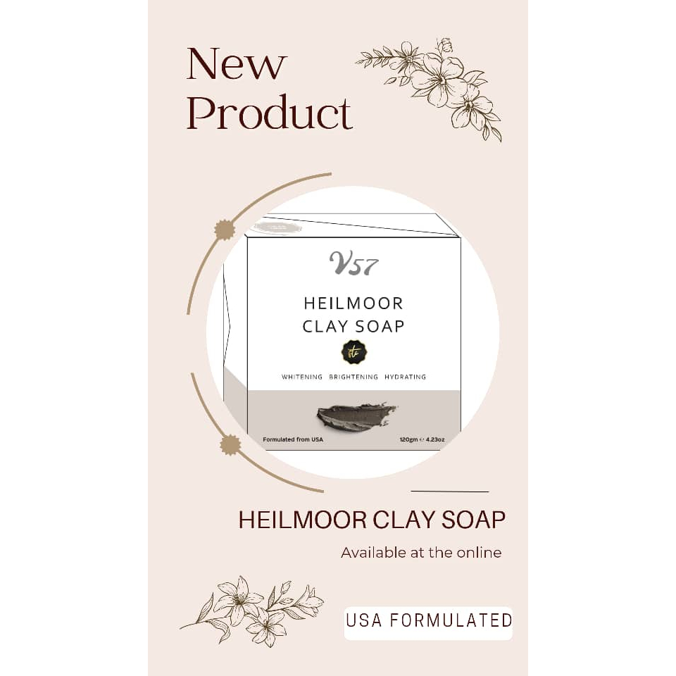 V57 HEILMOOR CLAY SABUN PUTIHKAN KULIT DALAM MASA 7HARI PENGHANTARAN ...