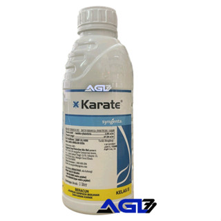 Syngenta Karate 1L / Ulat Kuntum / Ulat Pengorek /Kumbang Tanduk / lambda-cyhalothrin 2.8% / 100 ...