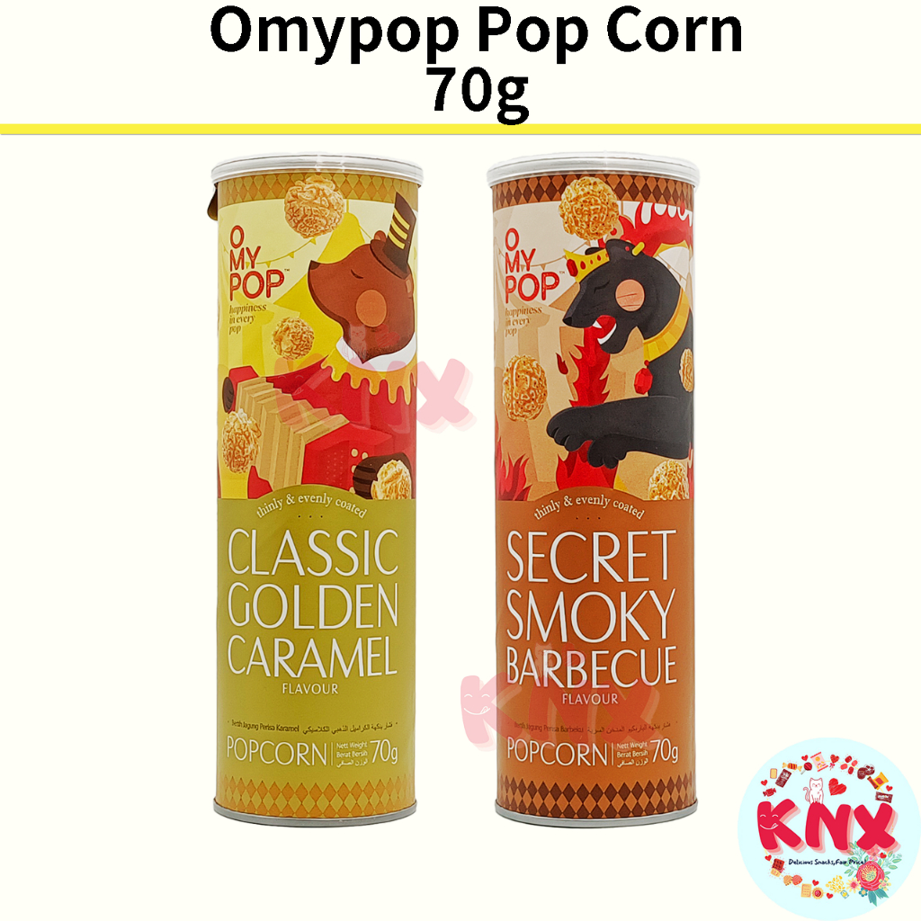OmyPop Pop Corn 70g Classic / BBQ | Shopee Malaysia