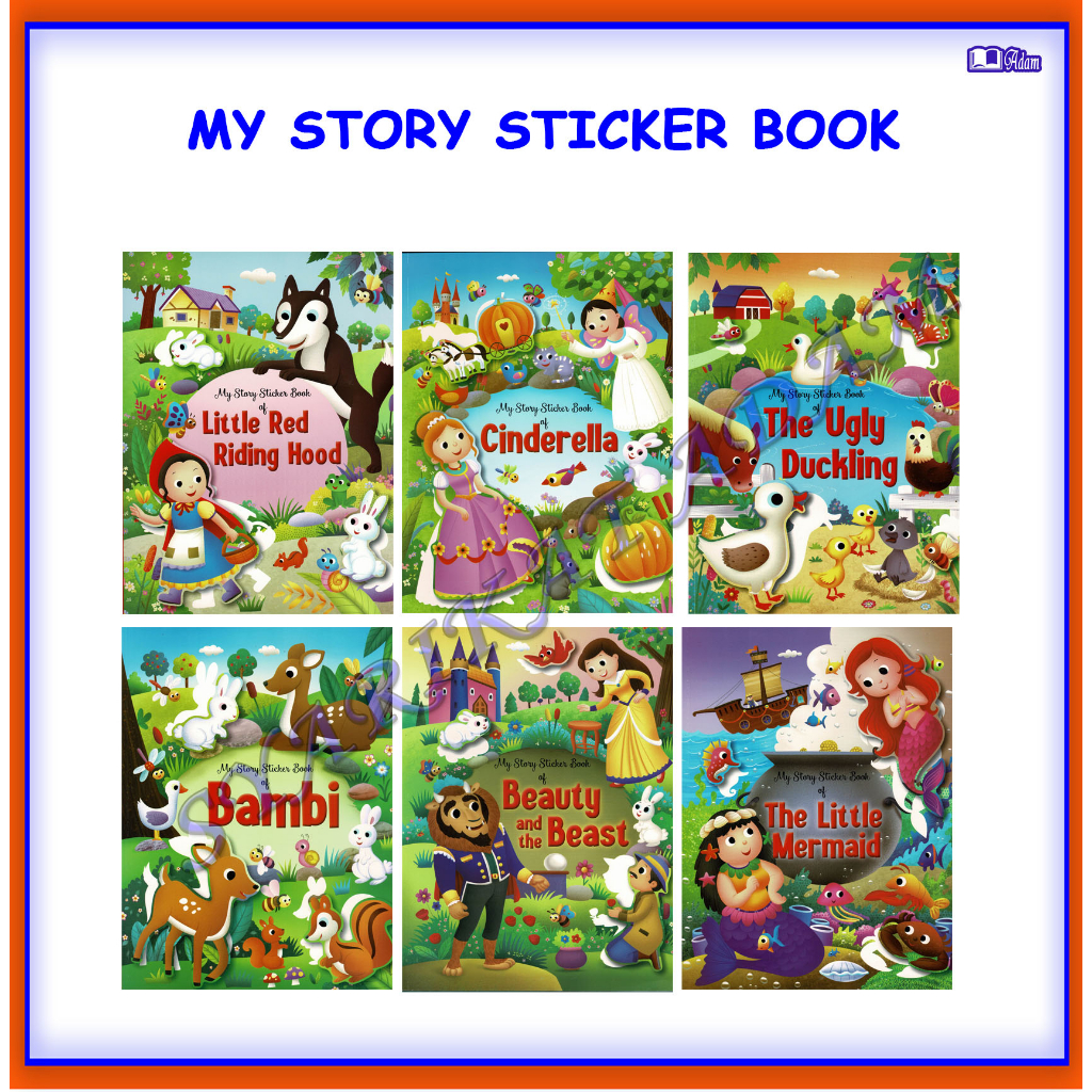 [ADM] MY STORY STICKER BOOK -MIND TO MIND | Shopee Malaysia