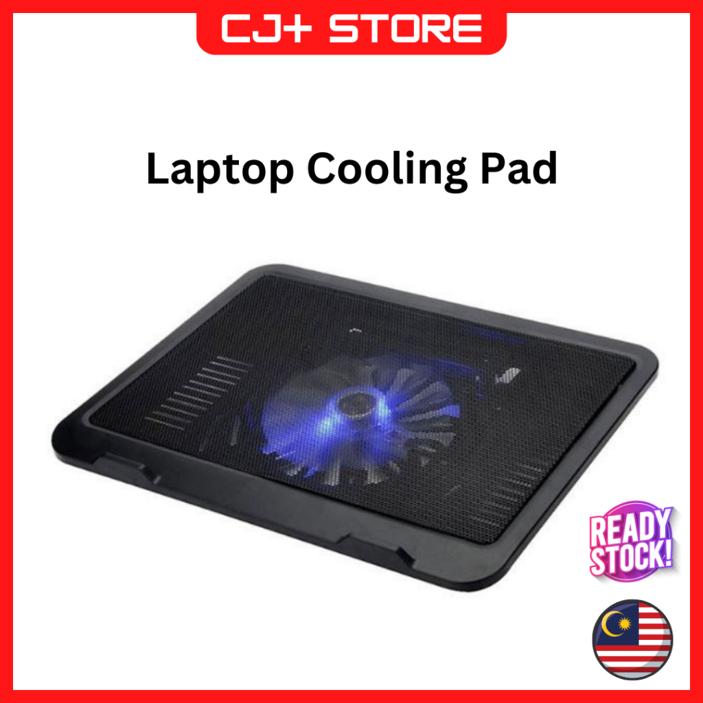 Laptop Cooler Fan Radiator Cooling Pad Slim Portable USB Powered ...