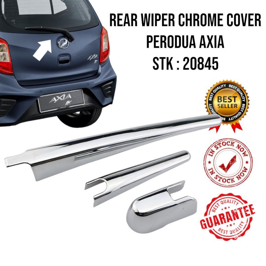 REAR WIPER CHROME COVER PERODUA AXIA | Shopee Malaysia