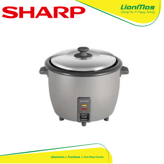 SHARP RICE COOKER 1.8L (SHA-KSH-188SSL) 2.2L (SHA-KSH-228SSL) 2.8L (SHA ...