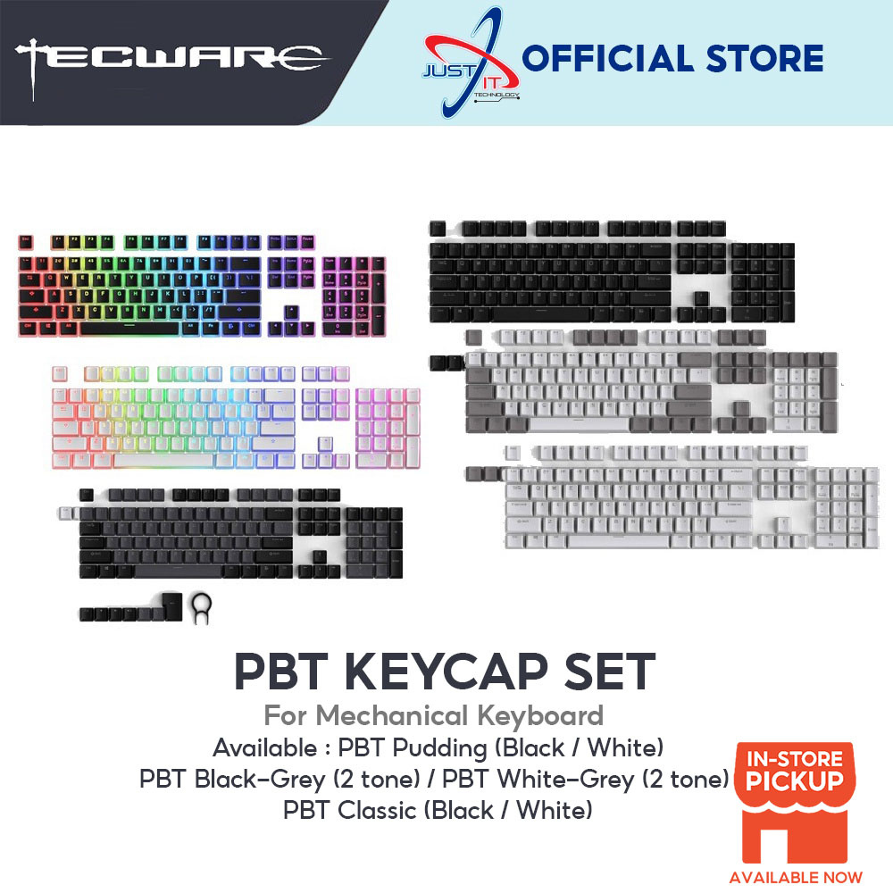 TECWARE PBT Keycap Set For Mechanical Keyboard | Shopee Malaysia
