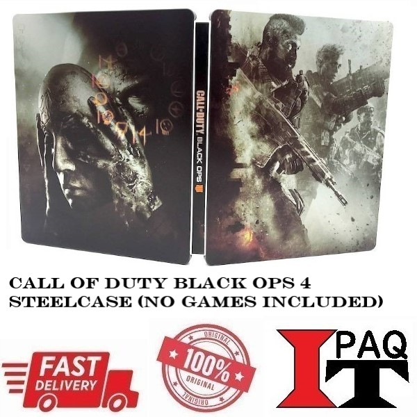 Call of Duty Black Ops 4 SteelCase | Steel Case | Steel Book (no games ...