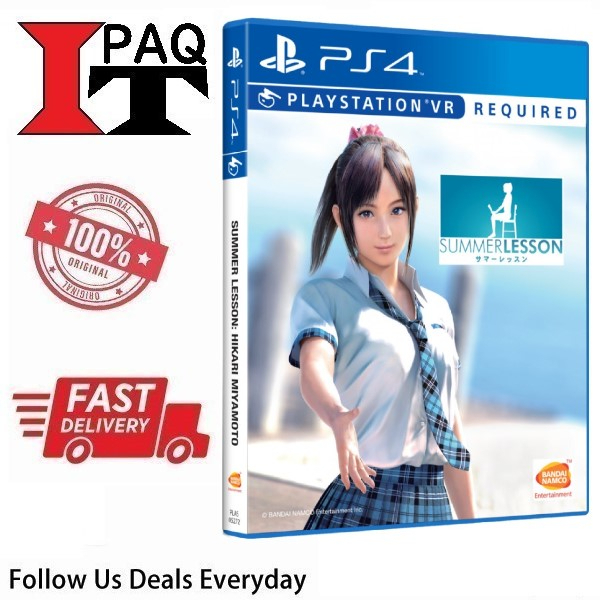 PS4 SUMMER LESSON: Hikari Miyamoto VR (R3 English) | Shopee Malaysia