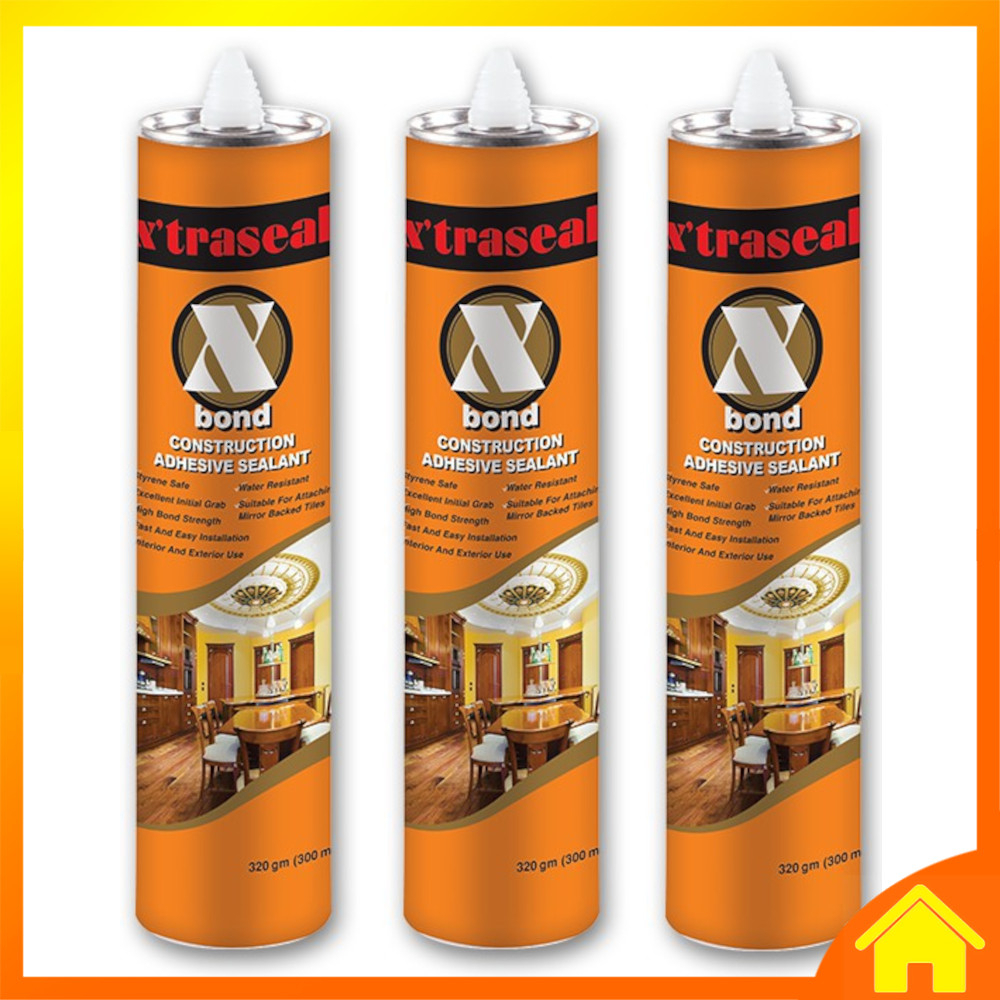 [OneHome] Construction Adhesive Sealant Glue Silicone Wood Aluminium ...