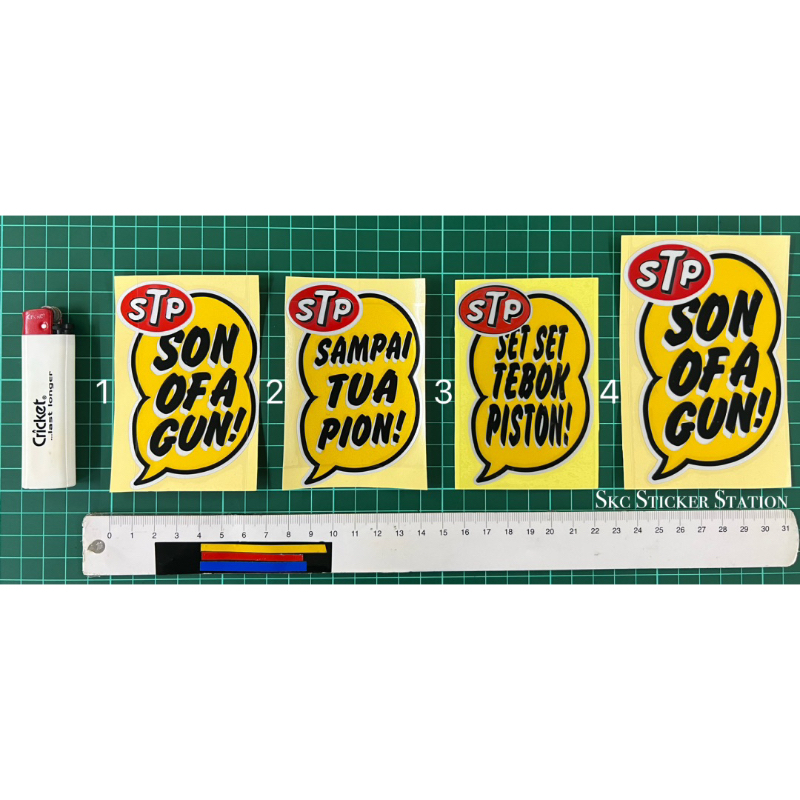 STP / STP Son Of A Gun / STP Sampai Tua Pion / STP Set Set Tebok Piston ...