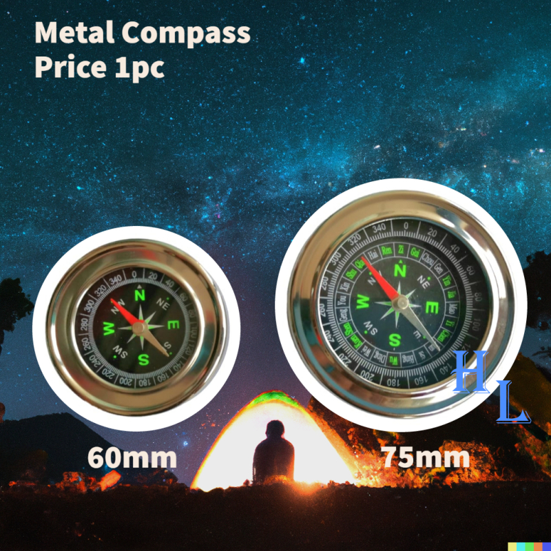 Stainless Steel Metal Compass 60mm / 75mm | Shopee Malaysia