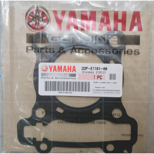 NMAX NMAX NEW AEROX R15 MT 15 GASKET HEAD (BERANI JAMIN 100% ORIGINAL ...