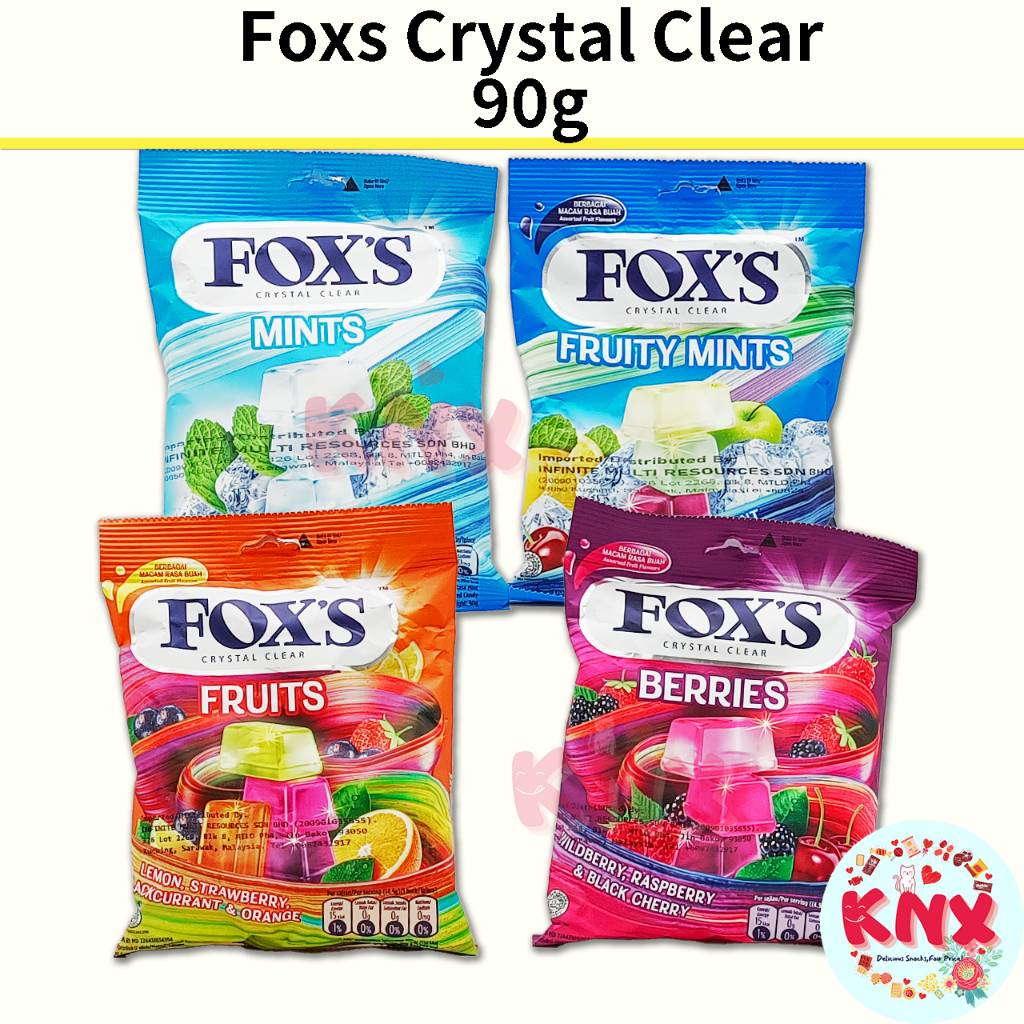 Fox's Crystal Clear Candy 90g | Shopee Malaysia