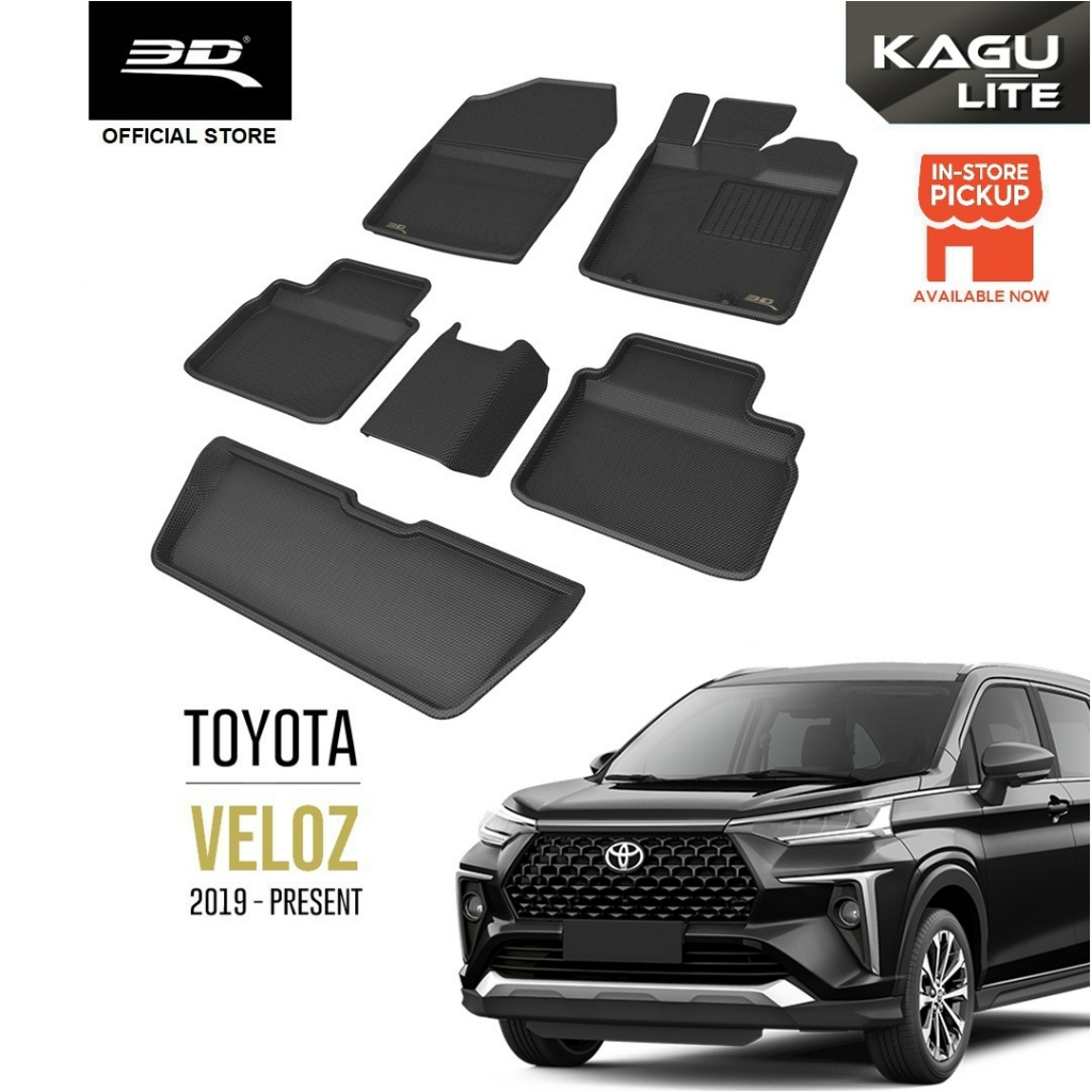 3D KAGU Car Mat Toyota Veloz (2022 - Present) | Shopee Malaysia